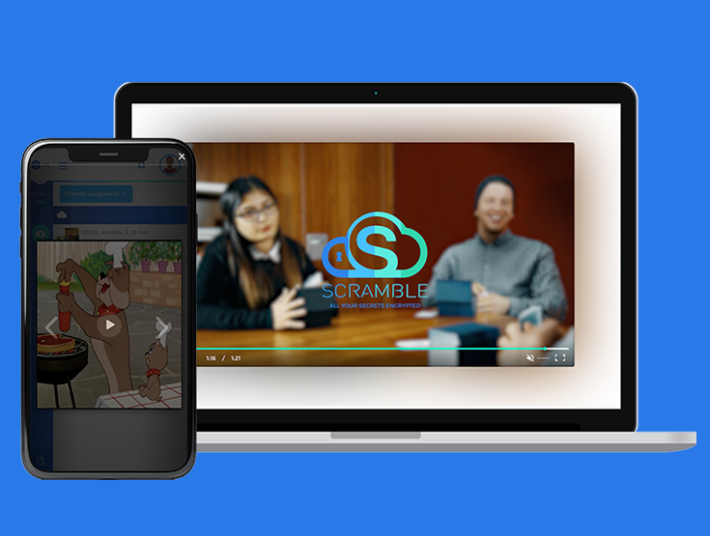 Scramble Cloud - End-to-End encrypted cloud storage